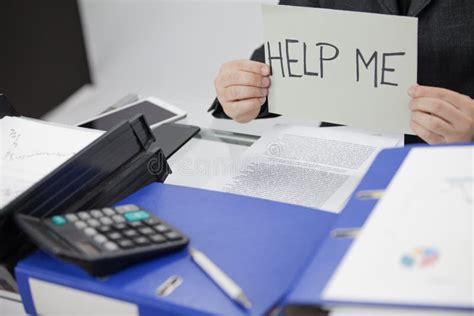 An Employee Is In Trouble Stock Image Image Of Depression 181439819
