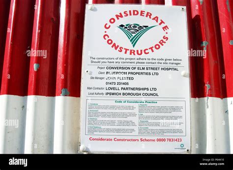 Considerate Constructors Scheme Hi Res Stock Photography And Images Alamy