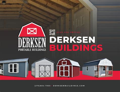 Derksen Portable Buildings Outdoor Sheds And Storage Buildings