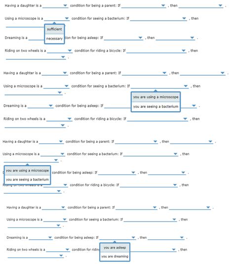 Solved The Antecedent Of A Conditional Statement Expresses A