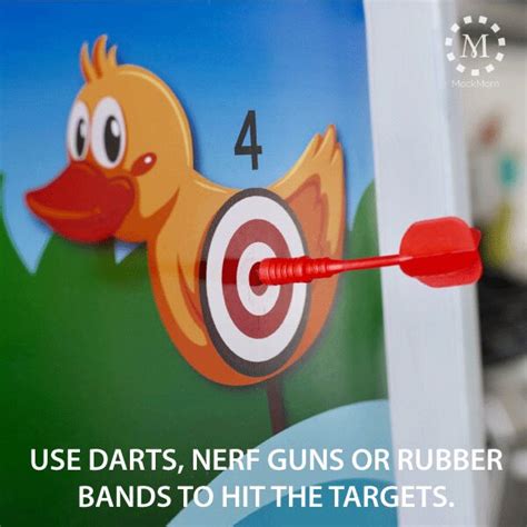 Printable Games Duck Hunt Target Shoot Etsy
