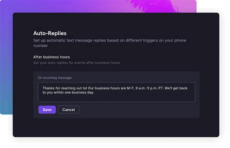 Auto Reply Text Examples To Boost Your Response Time