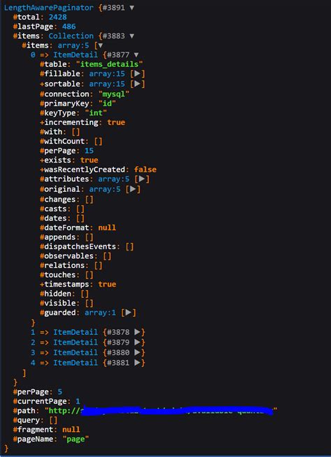Php How Can I Display Dynamic Key Of Array In The Laravel Blade