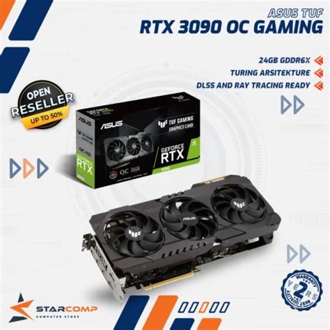 Starcomp Asus Rtx 3090 Tuf Gaming Oc 24gb Ddr6x
