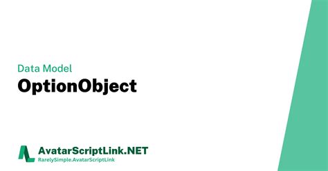 Optionobject Legacy Avatarscriptlink By Rarelysimple