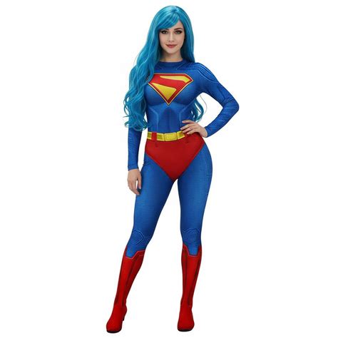 Superman Movie 2025 Supergirl Costume Bodysuit Supergirl Cosplay