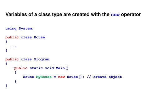 Ppt Section 5 Classes Powerpoint Presentation Free Download Id