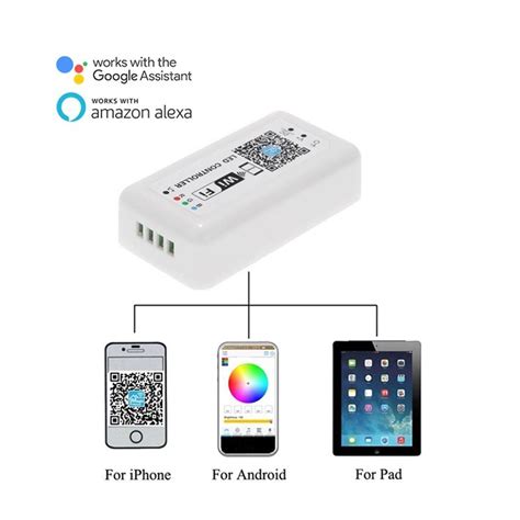 RGB Controller Built In Color Changing Modes With Digital RGB Strip LED Controller