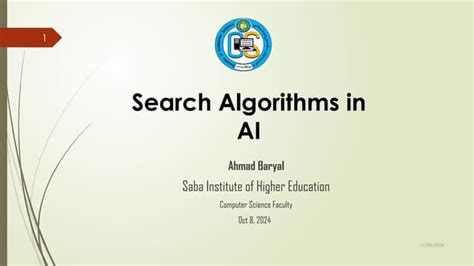 search in algorithm in artificial intelligence ppt
