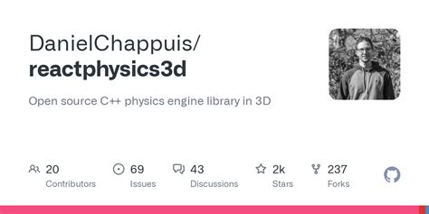 Github Danielchappuisreactphysics3d Open Source C Physics Engine