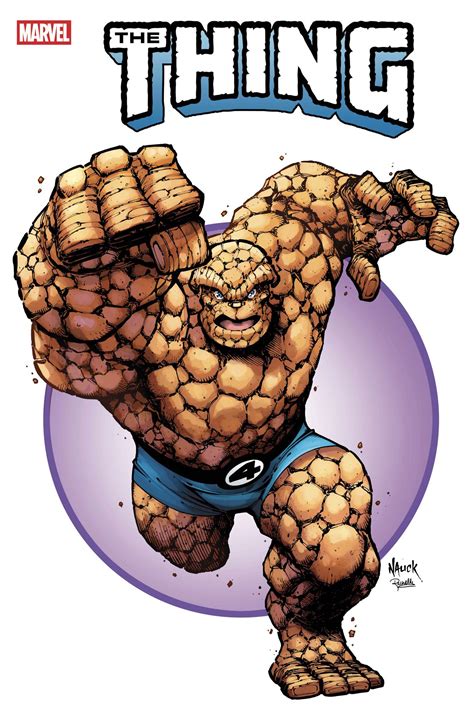 The Thing 4 Todd Nauck Iconic Variant Cover Fresh Comics