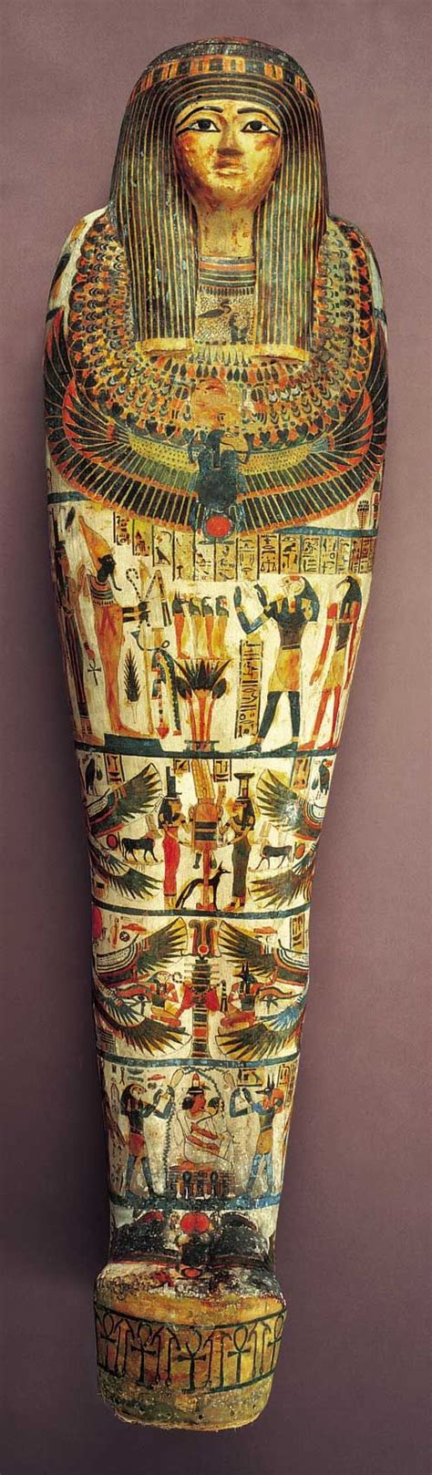 Mummy Case Drawing