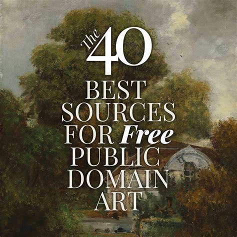 The Best Sources For Free Public Domain Art Online A Home Is Announced
