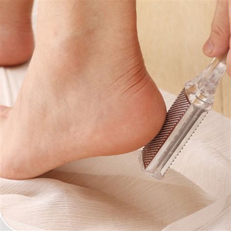 발각질제거기 발바닥 뒷꿈치 각질 제거 스틸 풋파일 온채널