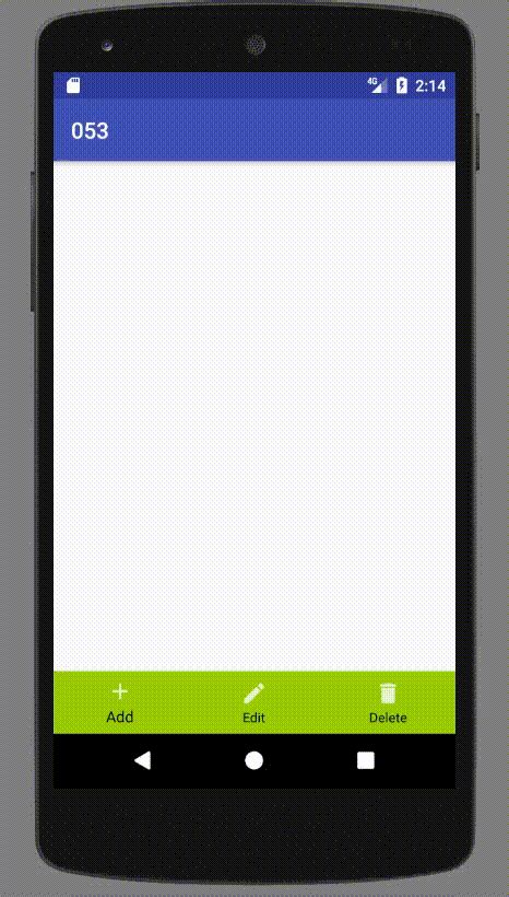 Android Working With Bottomnavigationview Pupli