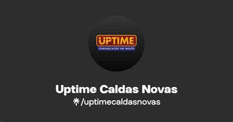 Uptime Caldas Novas Instagram Linktree