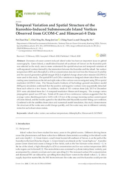 Pdf Temporal Variation And Spatial Structure Of The Kuroshio Induced