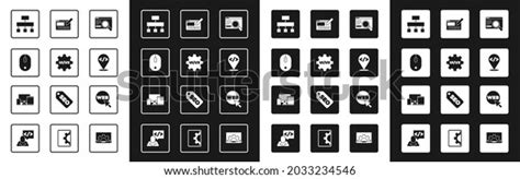 Set Ui Ux Design Computer Mouse Stock Vector Royalty Free 2033234546