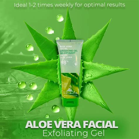 Aloe Vera Facial Exfoliating Gel Sophies Online Shopping