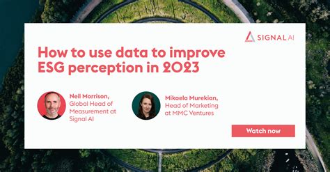 Webinar How To Use Data To Improve Esg Perception Signal Ai