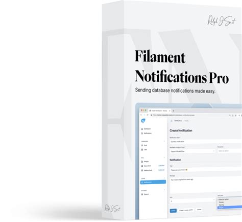 Purchase Filament Notifications Pro Rjs