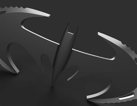 🧊 Batman And Robin Ice Batarang 1997 Film George Clooney・ 3d File For ・cults