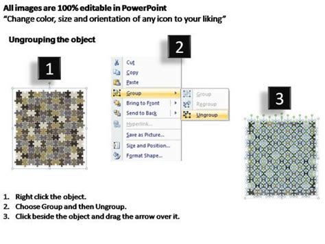 PowerPoint Themes Growth Puzzle Matrix Ppt Perentation
