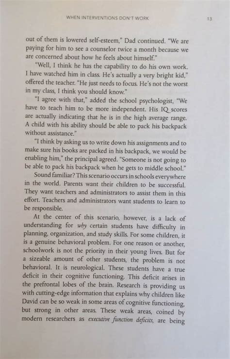 Executive Function Dysfunction Sue Larkey