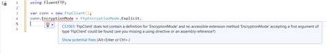 C Any Encryptionmode In Fluentftp Stack Overflow