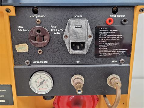 Gallenkamp Digital Flame Analyser Fga 350 L W Lafert Air Compressor
