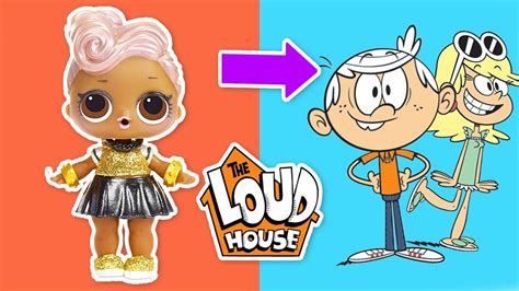 The Loud House 🏠 Lincoln Leni And Luna With Custom Lol Surprise Dolls