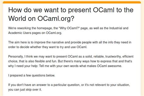 Shakthi Kannan On Linkedin Ocaml Community Learn