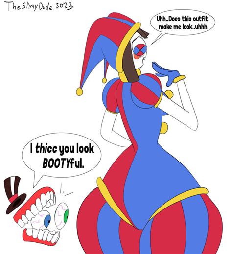 Pomni Thicc By Alejandrocuatzo On Deviantart