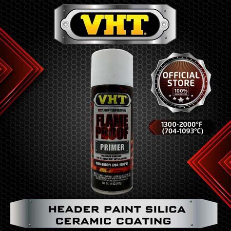 Vht Flameproof Flat White Primer Sp118 Lazada Ph