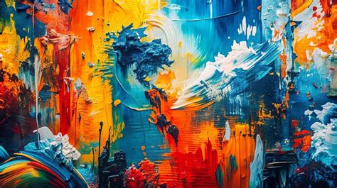Abstract Expressionist Art A Unique Poster For Your Interior That