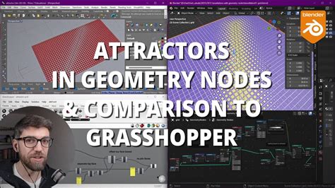 Attractors In Geometry Nodes Blender And Comparison To Rhino Grasshopper Youtube Attractors In Geometry Nodes Blender And Comparison To Rhino Grasshopper Youtube
