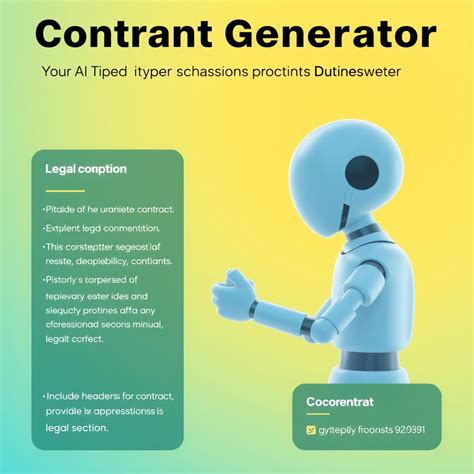 Contract Generator Free No Signup Ai Tool