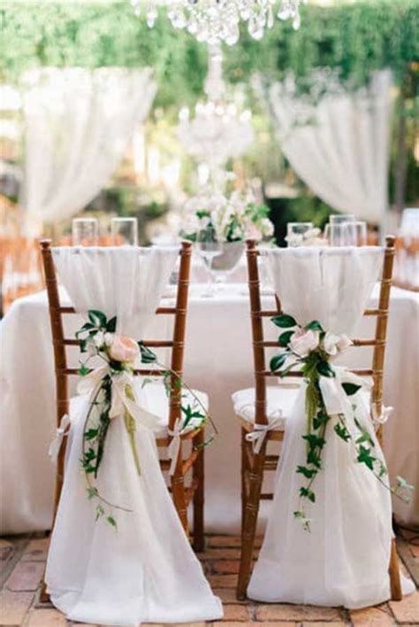 Como Decorar Cadeiras Para Casamento [fotos Inspiradoras]