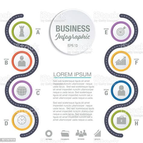 3d 원형 및 Iocns와 비즈니스 Infographic 서식 파일 그래프에 대한 스톡 벡터 아트 및 기타 이미지 그래프 기업 재무와 산업 다이어그램 Istock