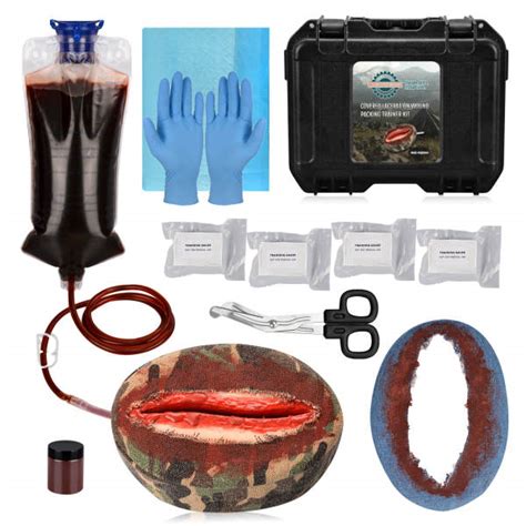 Covered Incision Wound Bleeding Control Training Kit Mededuquest