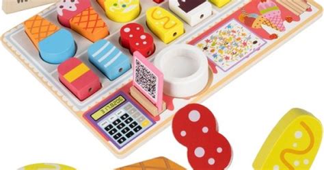 Дървена играчка Магазин за сладолед Inmag Bg