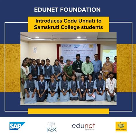 Edunet Foundation On Linkedin Codeunnati Futureskills Sap