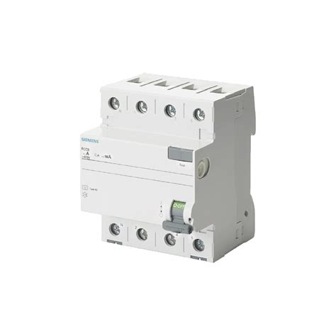 Interruptor De Fuga 3p Linha 5sv4342 Siemens Int Fuga Dr 3p N 25a