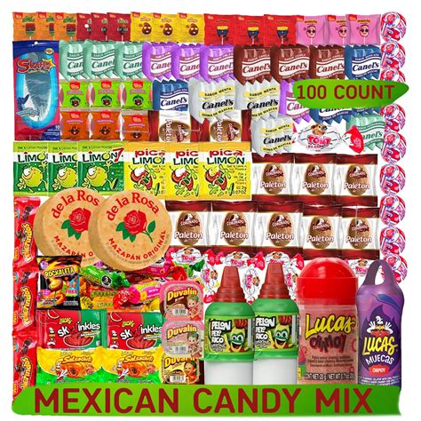 Dixis Mezcla De Dulces Mexicanos 100 Unidades Surtido Vero Surtido
