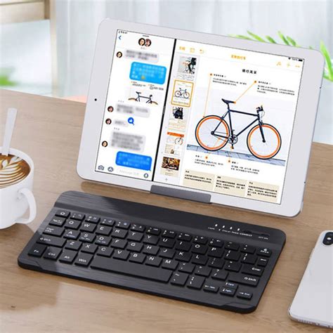Kaku Wireless Smart Bluetooth Keyboard Arabic And English Layout Up