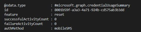 Azure Ad Authentication Methods Summary Reports Using Microsoft Graph
