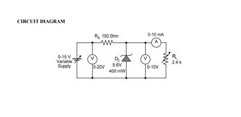 Solved CIRCUIT DIAGRAMKeeping Input Voltage At V The Chegg Com