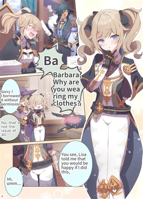 Genshin Impact Jean And Barbara Artofit