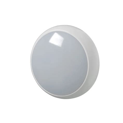 Golf Led Bulkhead 15w Ip65 4000k Pro Diffuser 330mm White