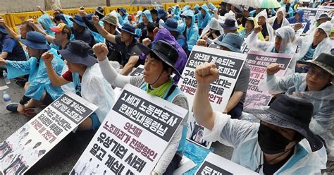 유성지회 투쟁승리 금속노조 결의대회